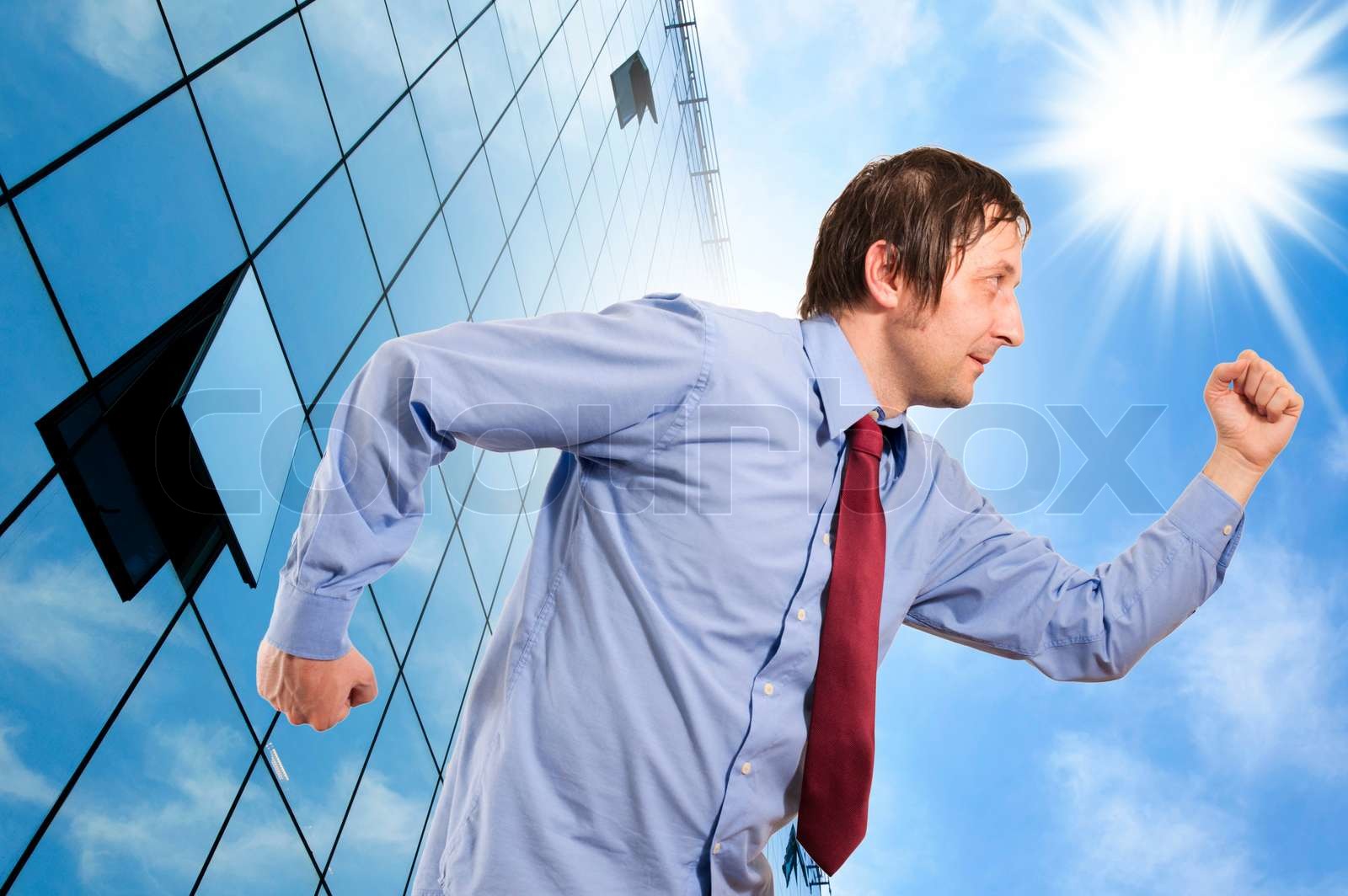 Running man | Stock image | Colourbox