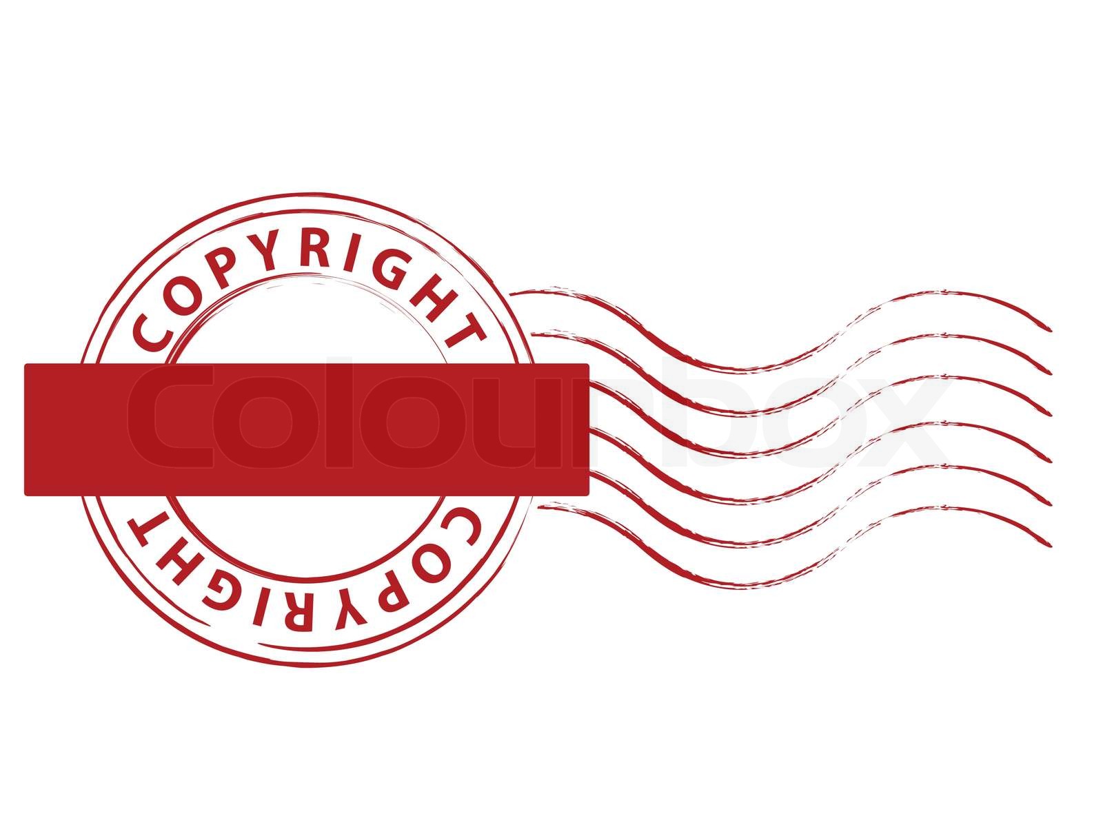 Copyright Stempel | Stock-Vektor | Colourbox