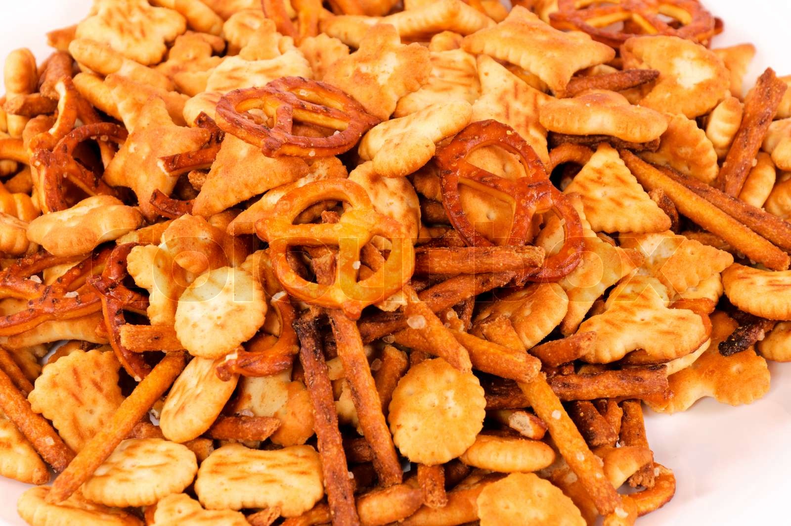 Salted snacks | Stock image | Colourbox