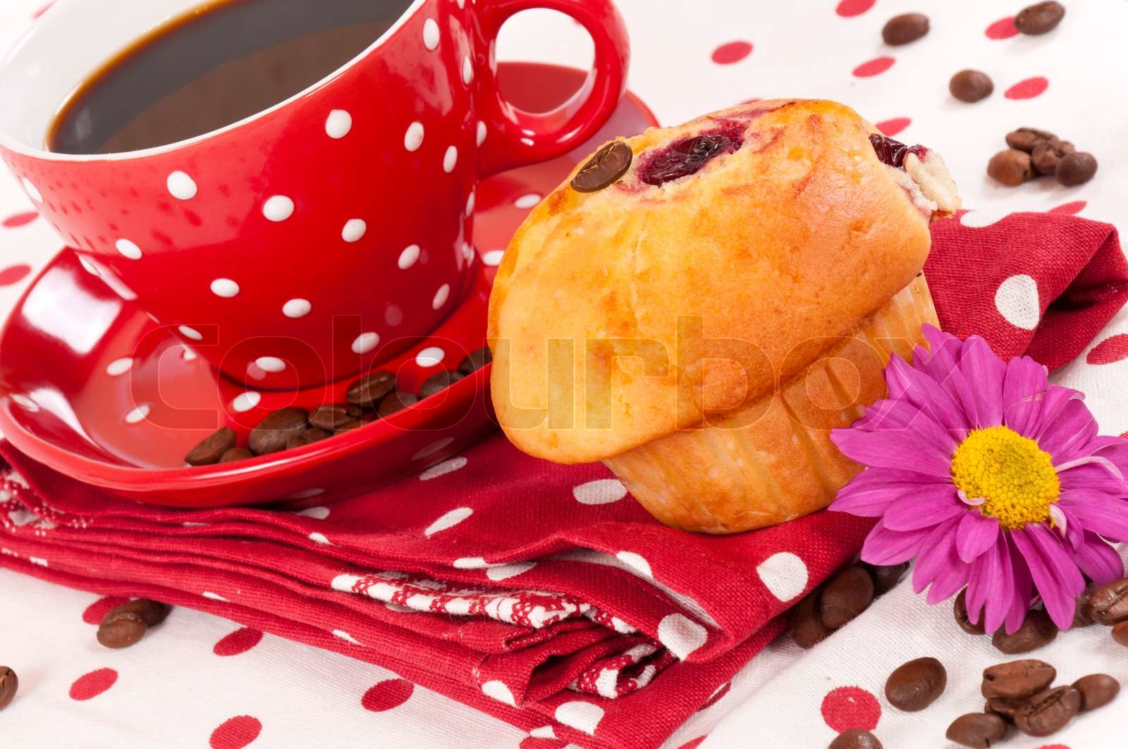 Boller og kaffe | Stock foto | Colourbox