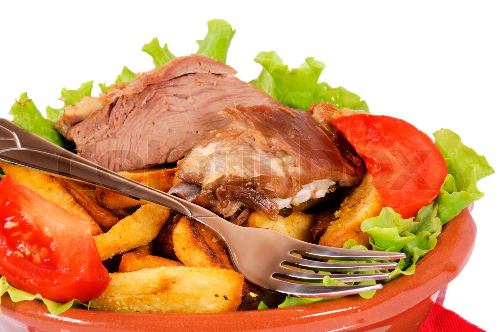 Food portion | Stock image | Colourbox