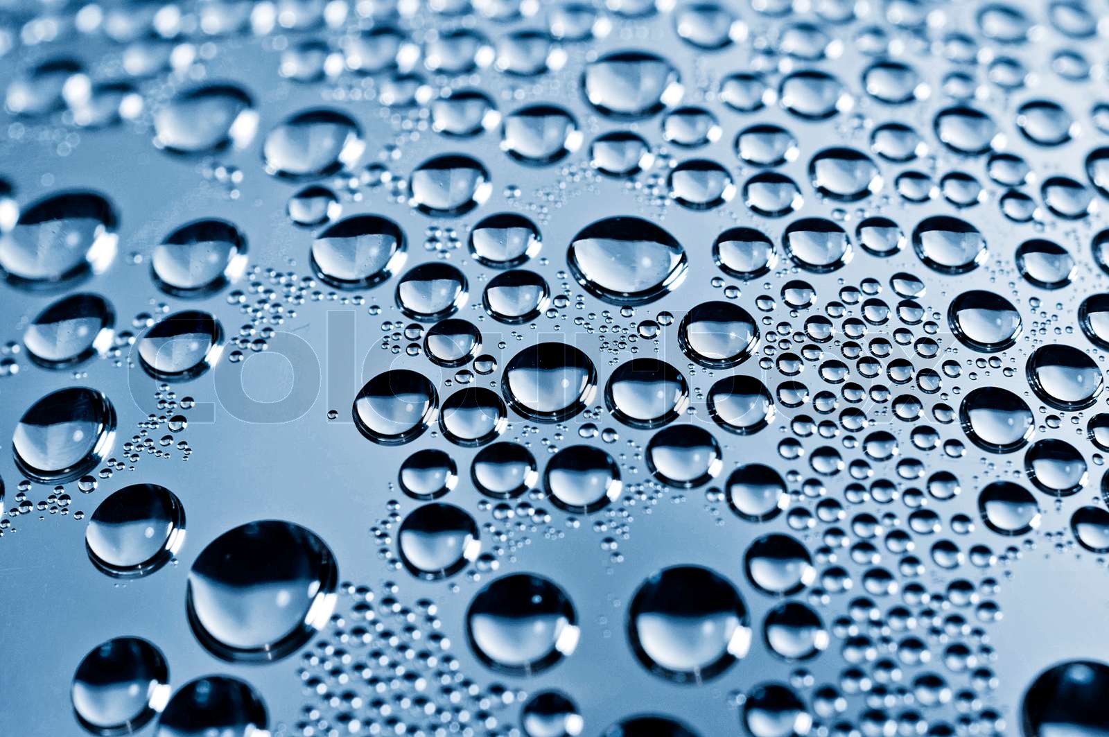 Wet glass | Stock image | Colourbox