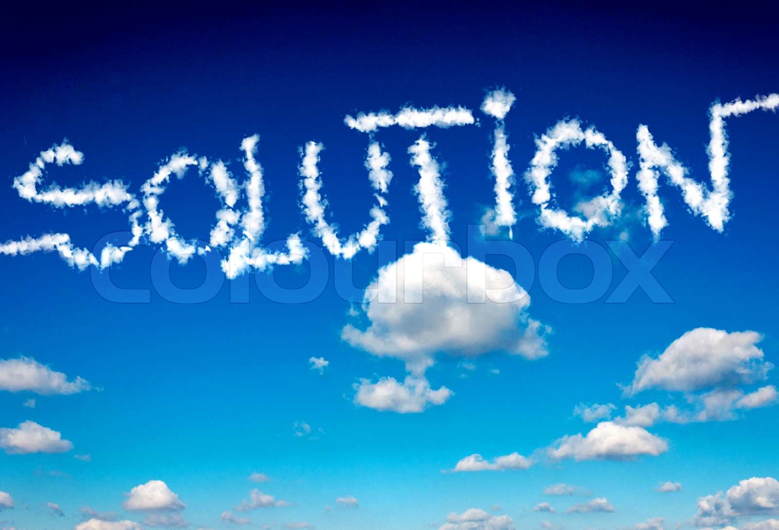 Solution | Stock image | Colourbox