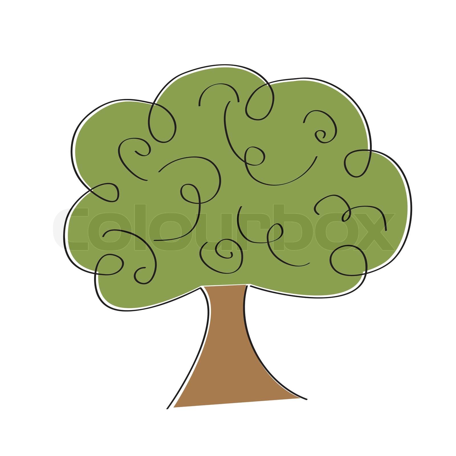 tree | Stock vector | Colourbox