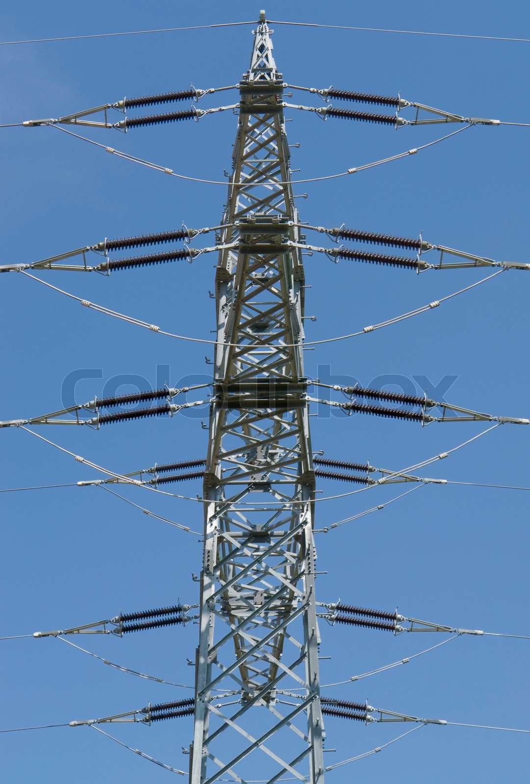 Luxus Farben Bei Stromleitungen Bild