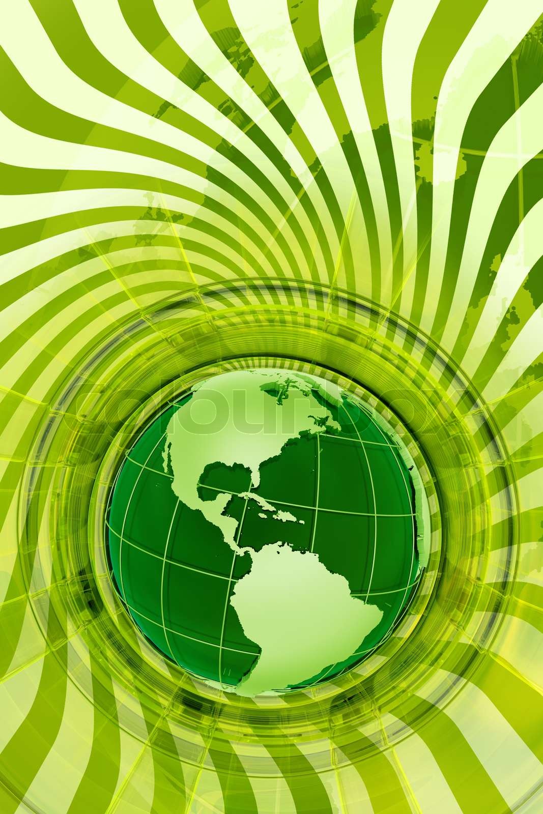 Green Global Design | Stock image | Colourbox