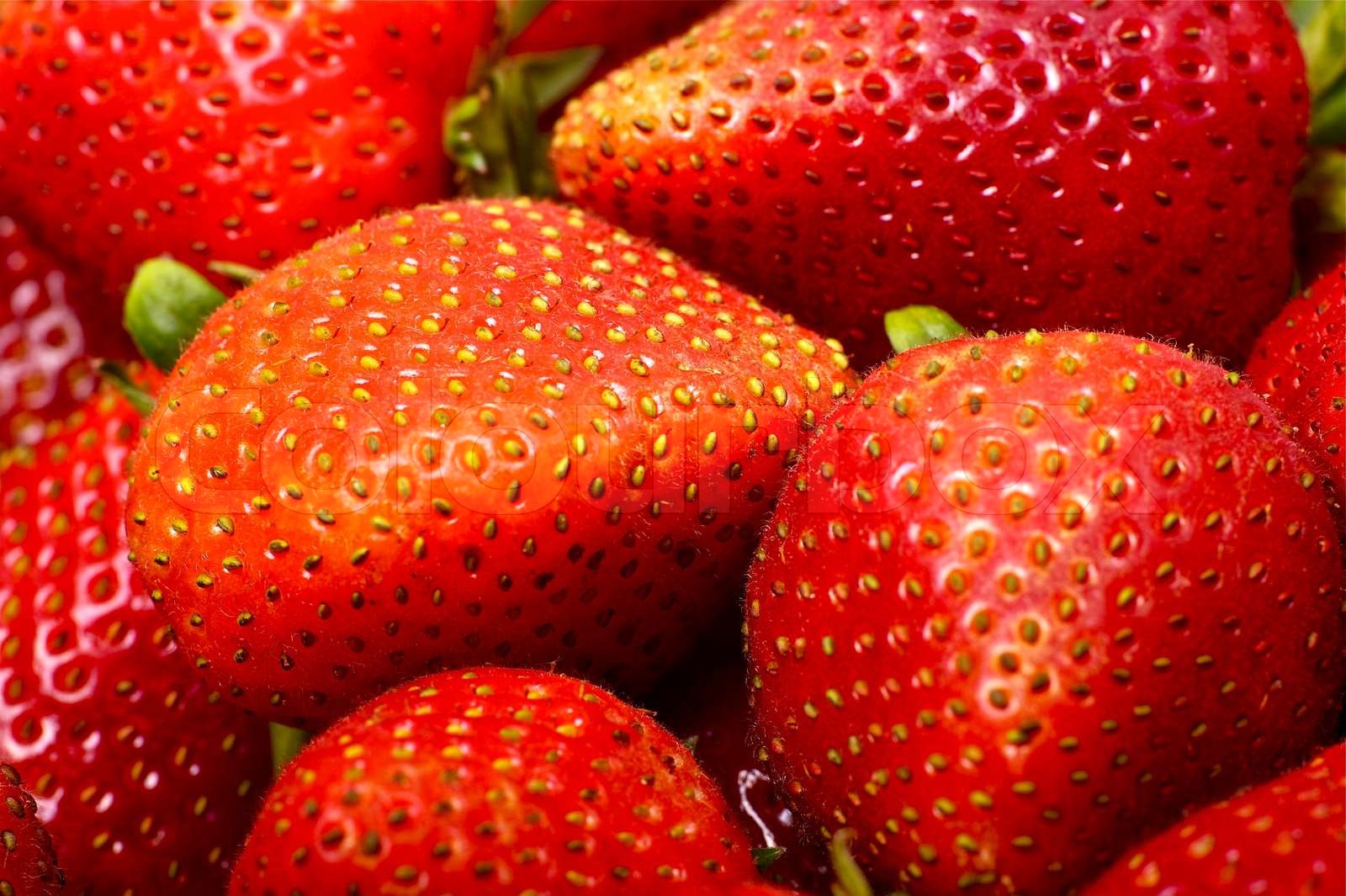 Strawberries | Stock image | Colourbox