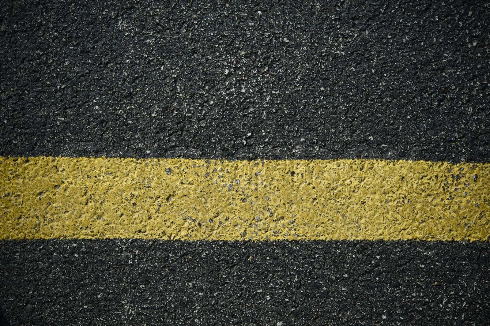 Pavement Background with Yellow Line Pavement Texture | Stock image ...