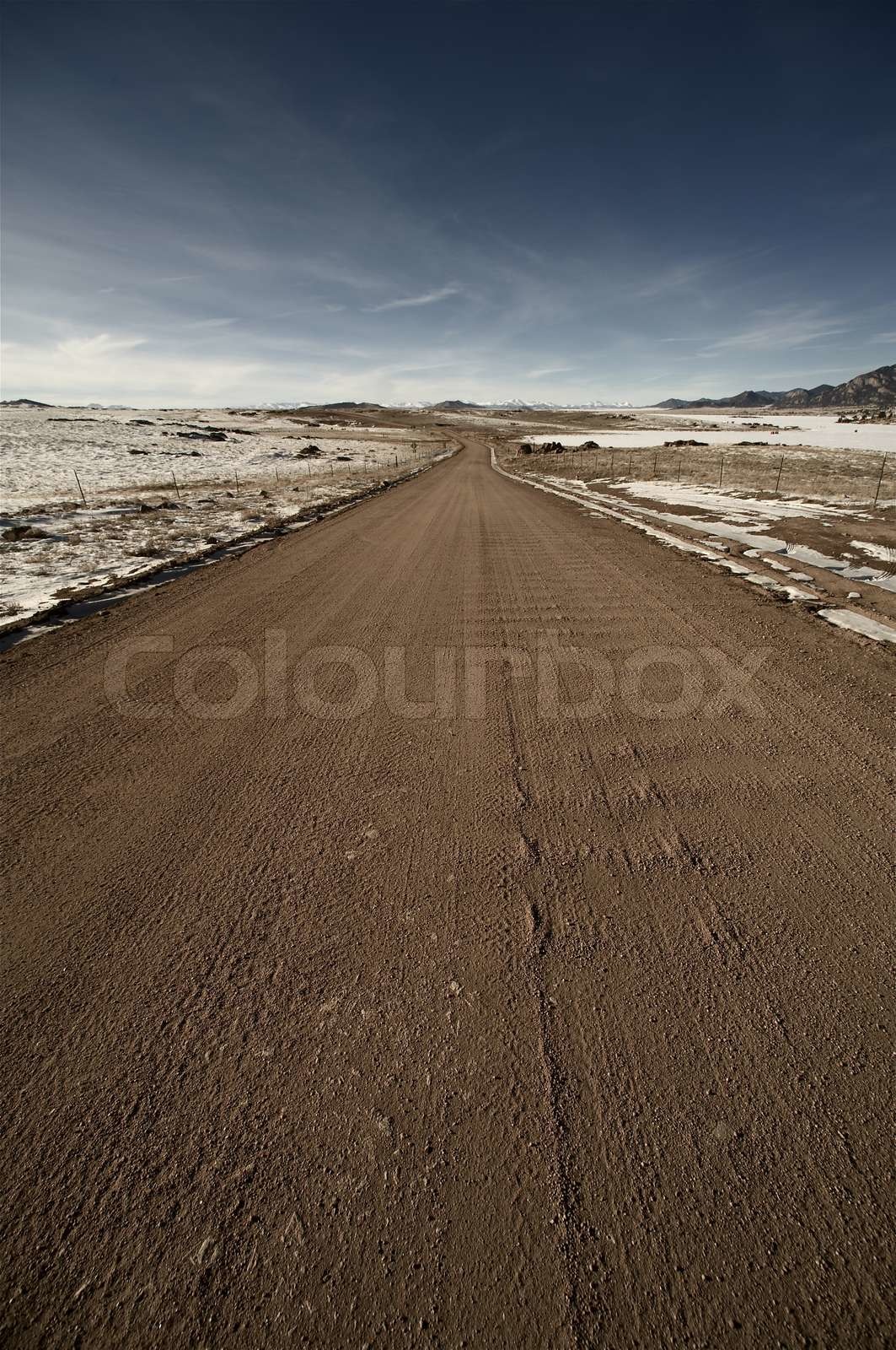 Sandy Road | Stock image | Colourbox