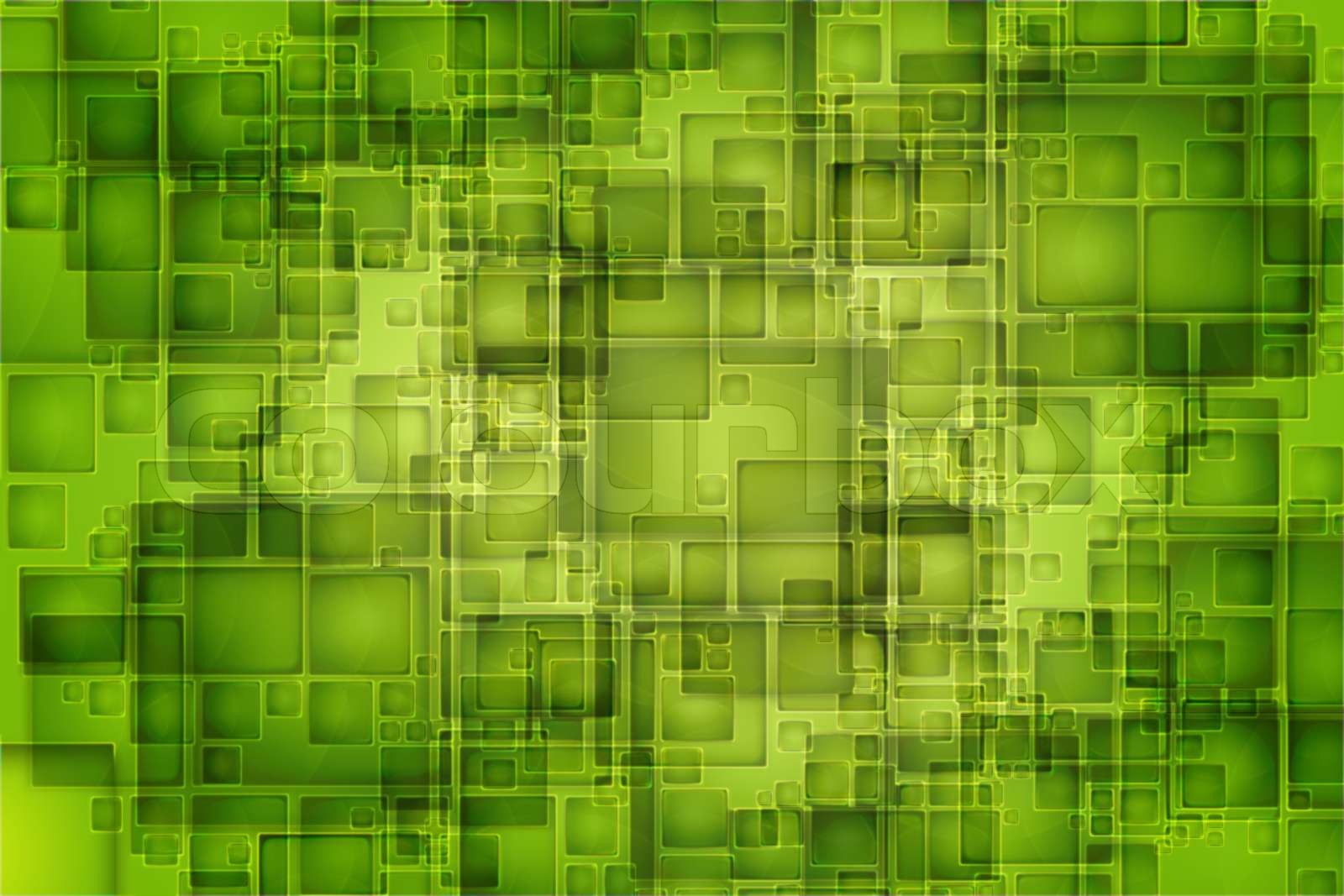 Green Pixels Background | Stock image | Colourbox