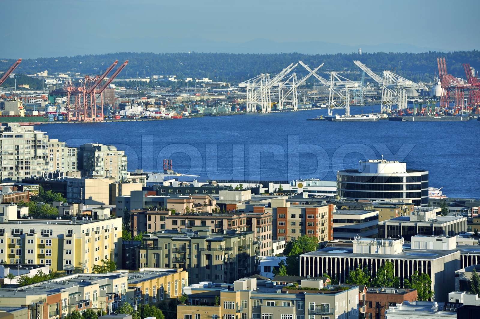 Seattle Harbor | Stock image | Colourbox