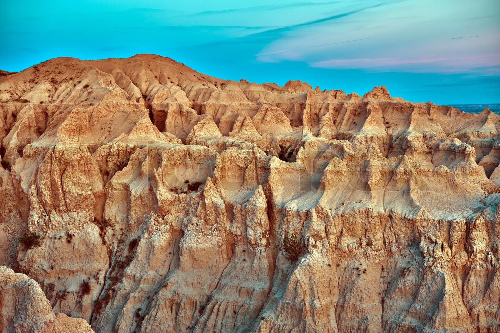Badlands Erosion | Stock image | Colourbox