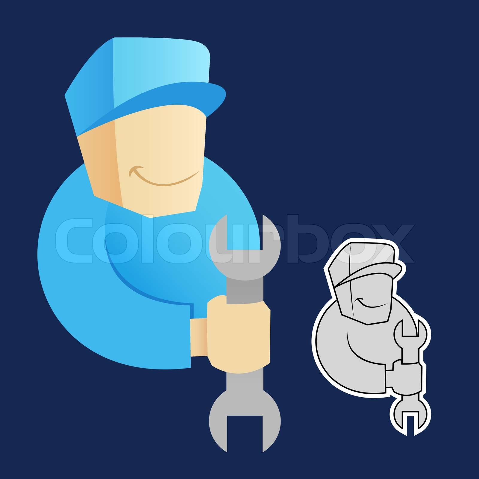 Mechanic Symbol CS4 - 01eps | Stock-Vektor | Colourbox