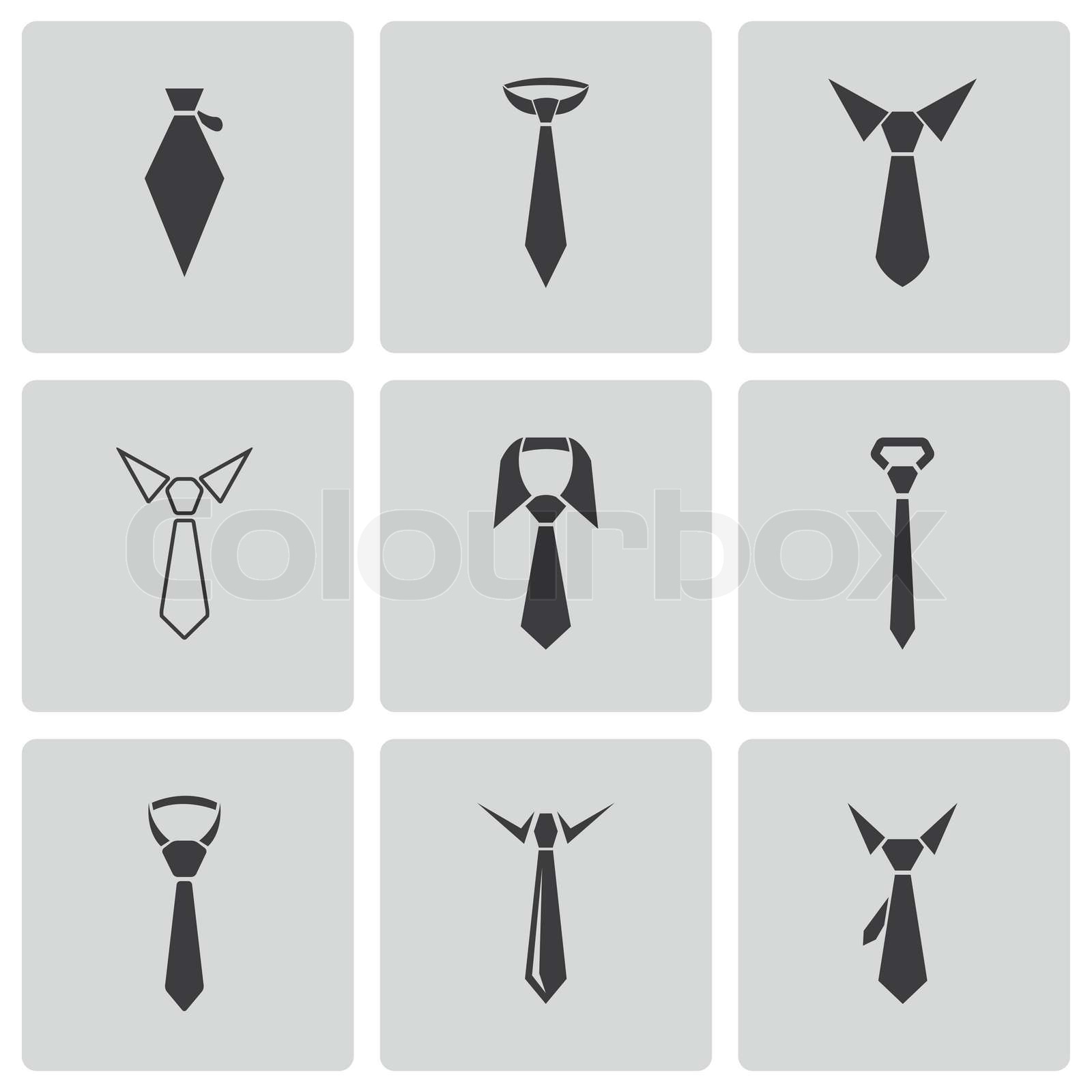 Black Tie Vector