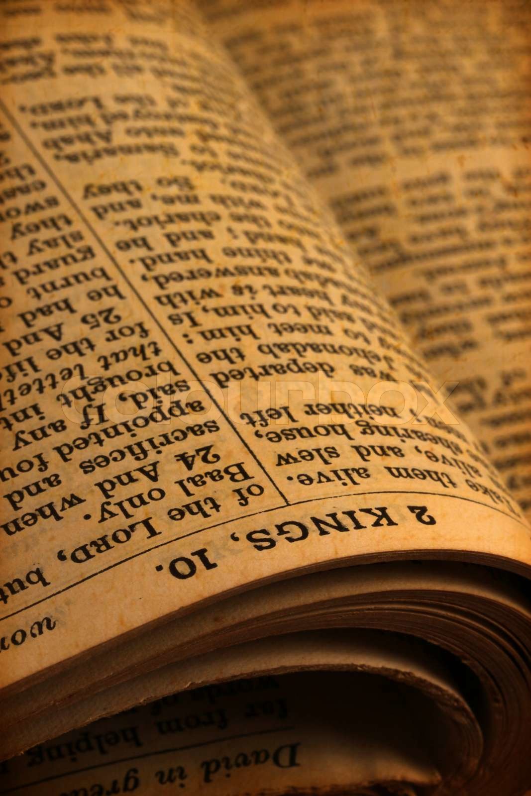 Bibel | Stock Bild | Colourbox
