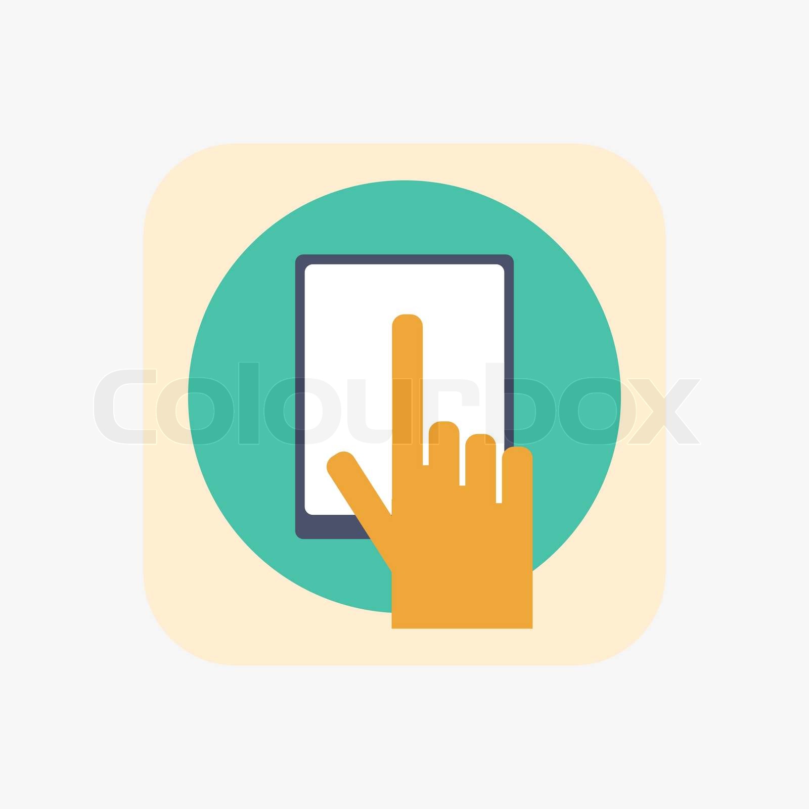 IPad Symbol | Stock-Vektor | Colourbox