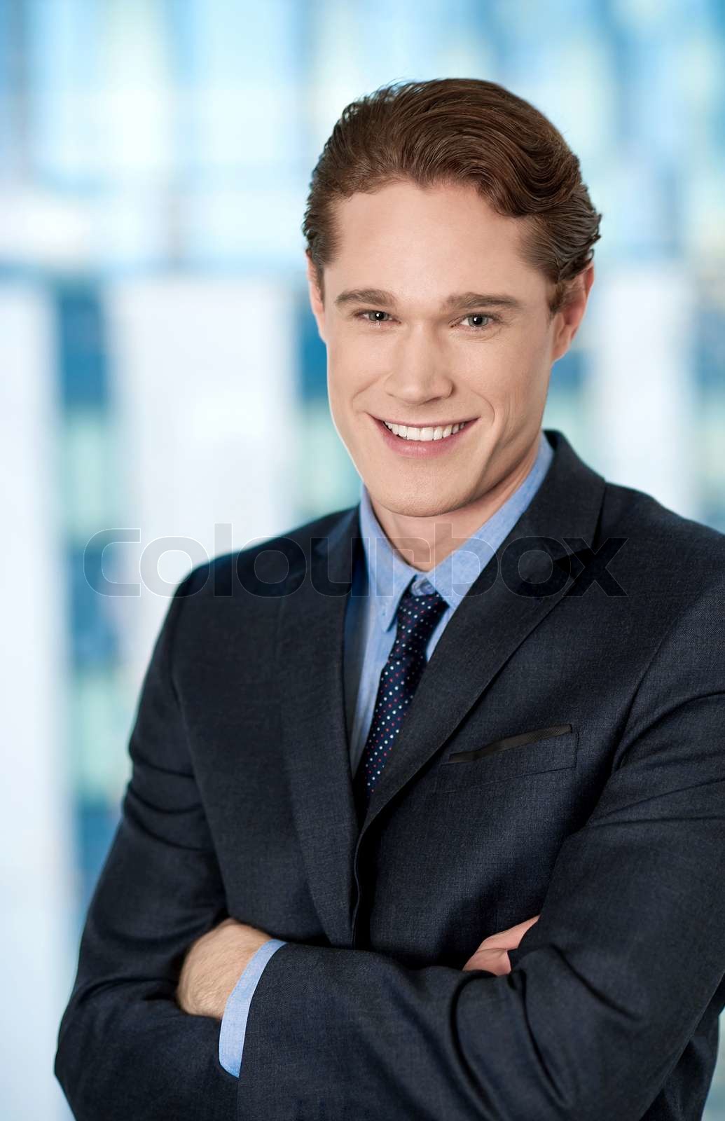 Smart male business professional | Stock image | Colourbox