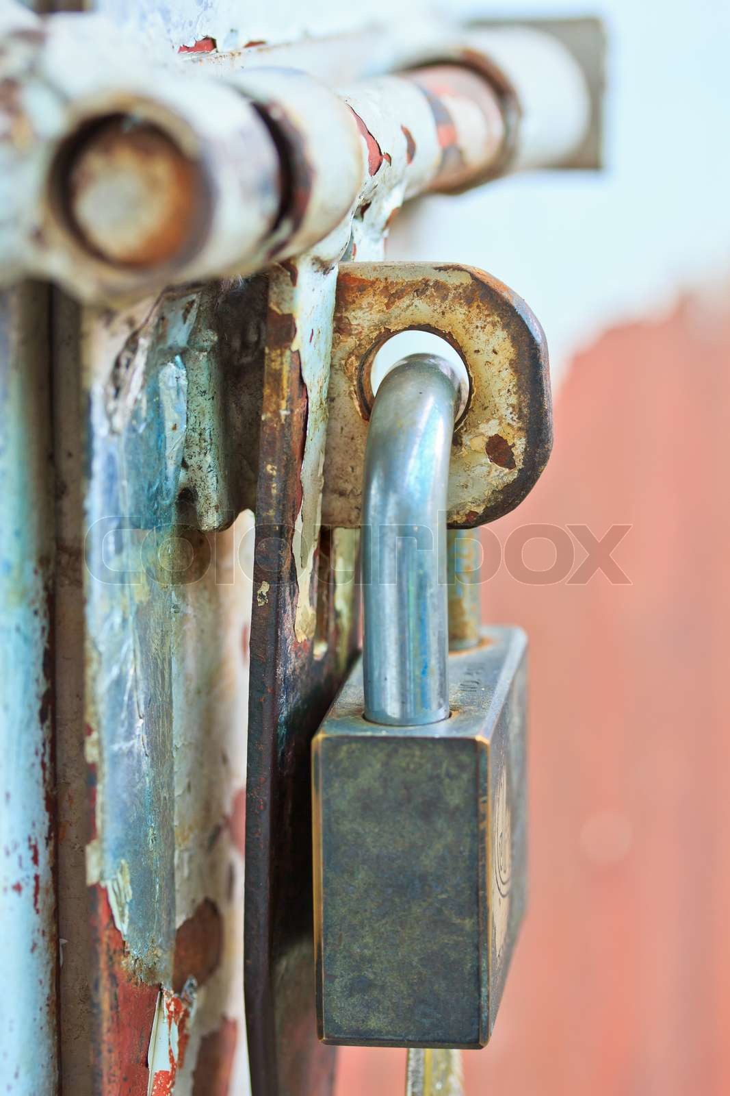 Old bolts and bolt rustic and rusted | Stock image | Colourbox