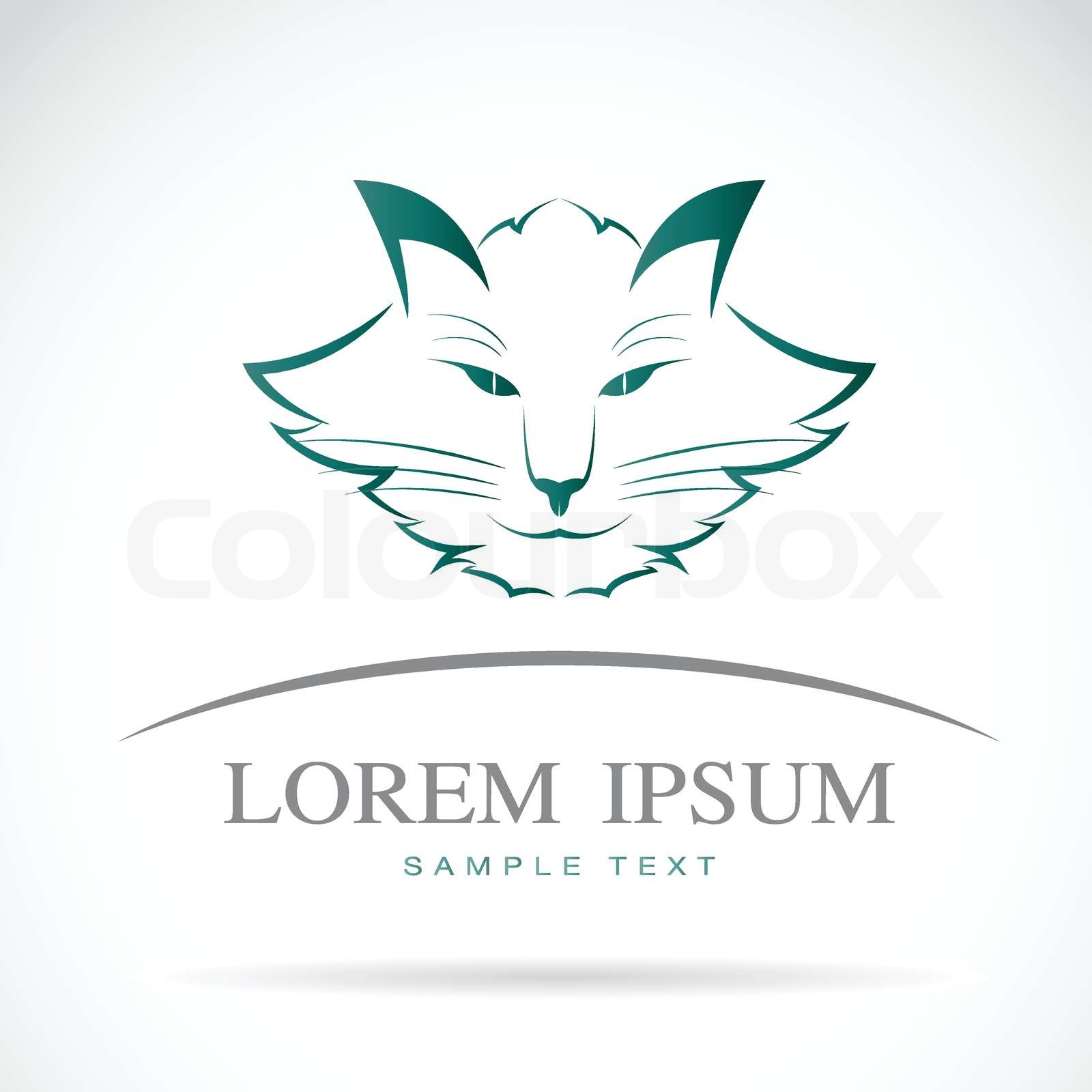 Vector Bild von einer Katze | Stock-Vektor | Colourbox