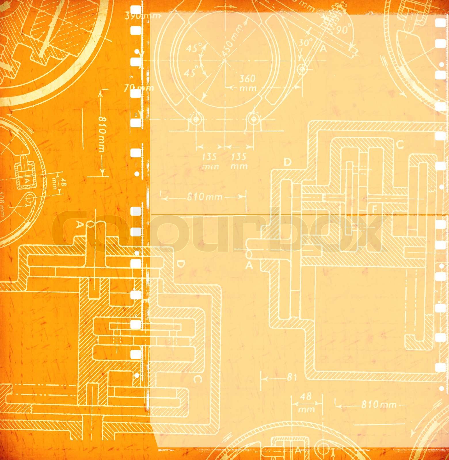 Mathematical Engineering- Hintergrund | Stock Bild | Colourbox