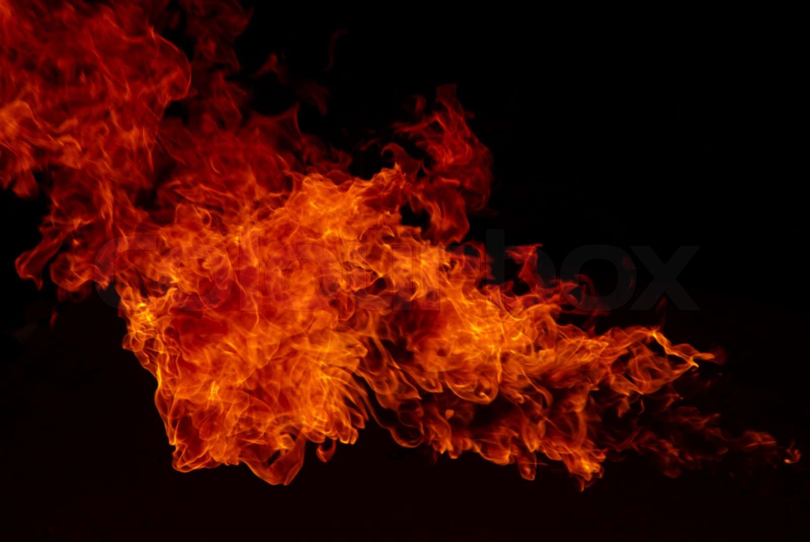 Fire Explosion Background