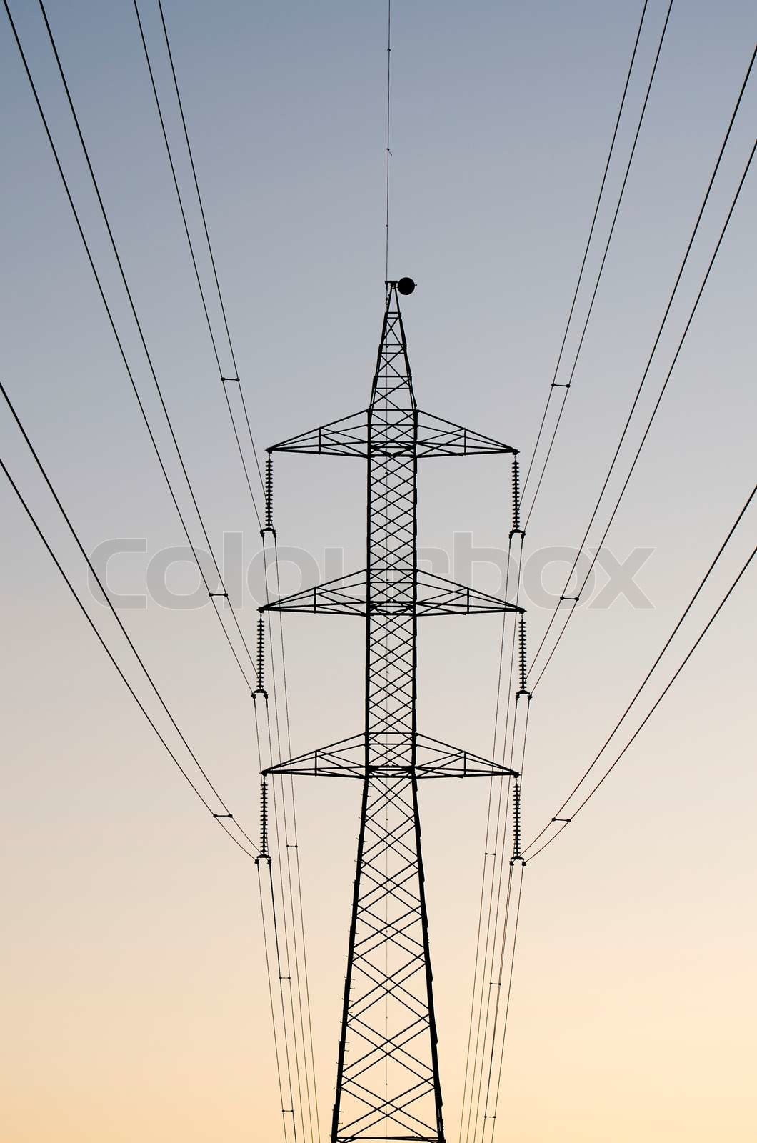 pylon | Stock image | Colourbox