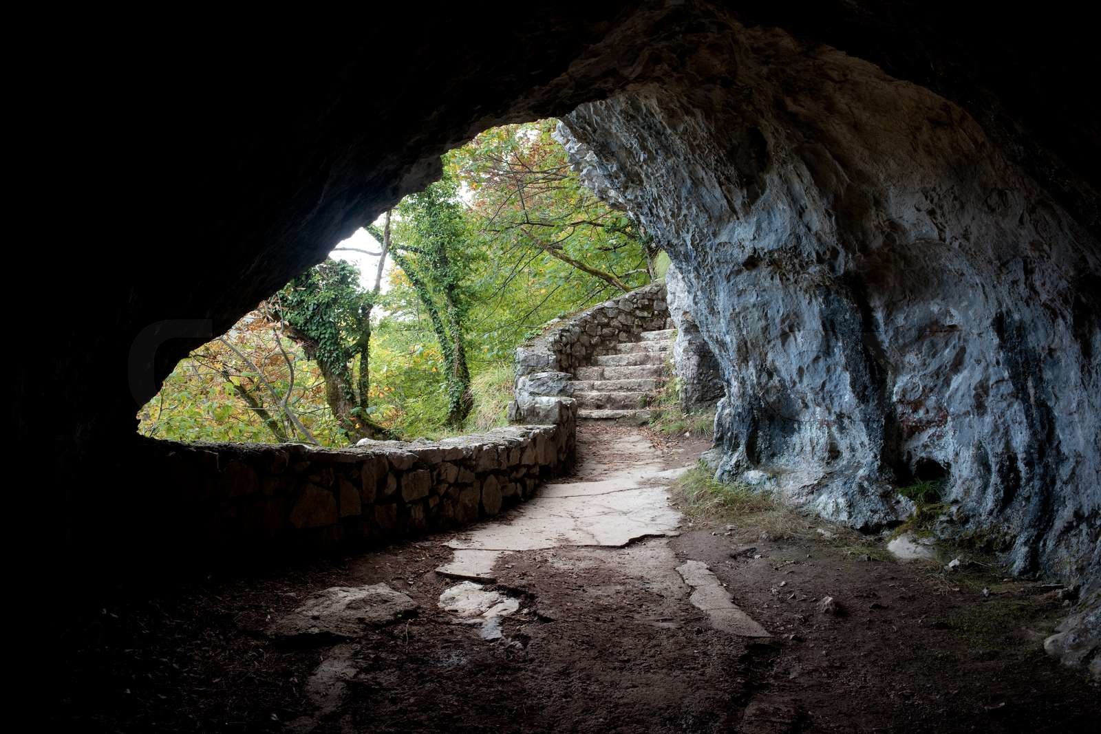 Cave Exit | Stock image | Colourbox