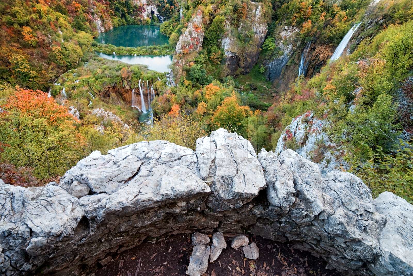Autumn Valley Landscape | Stock image | Colourbox