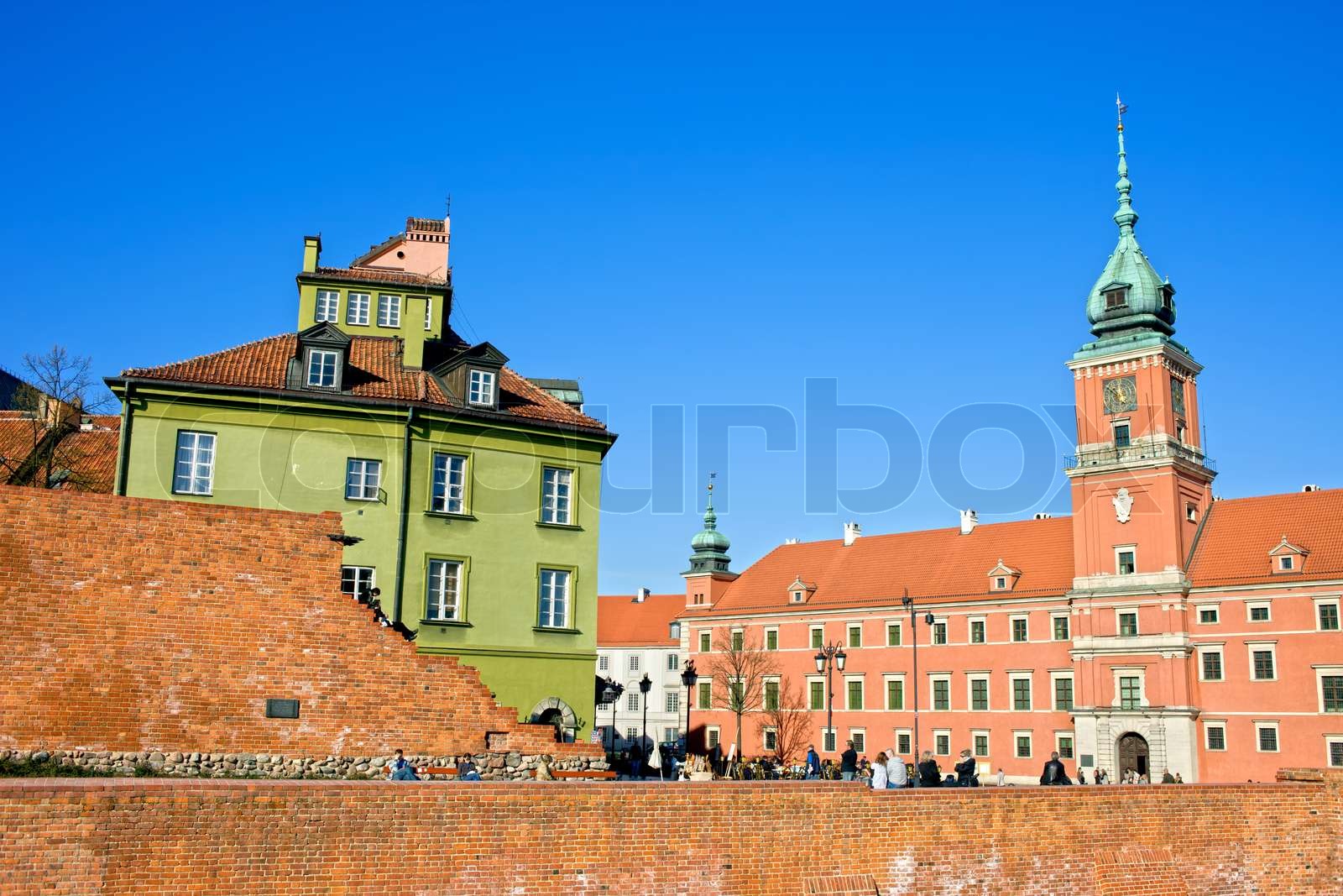 Königsschloss in der Altstadt von Warschau | Stock Bild | Colourbox