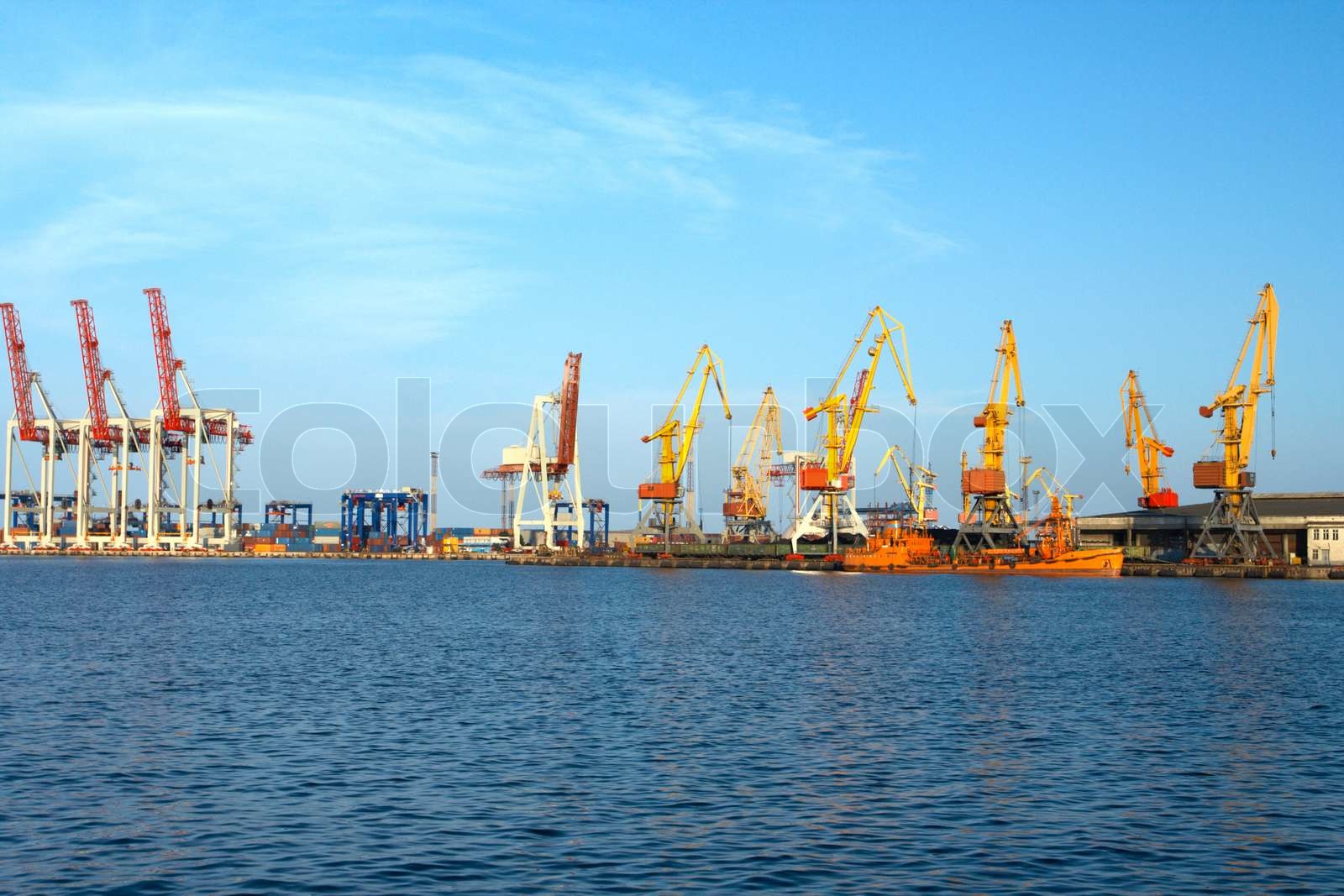 seaport | Stock image | Colourbox