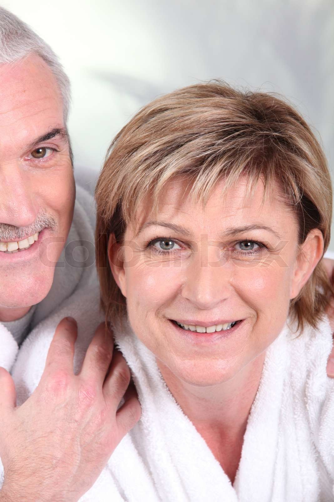 Mature woman and her husband | Stock image | Colourbox