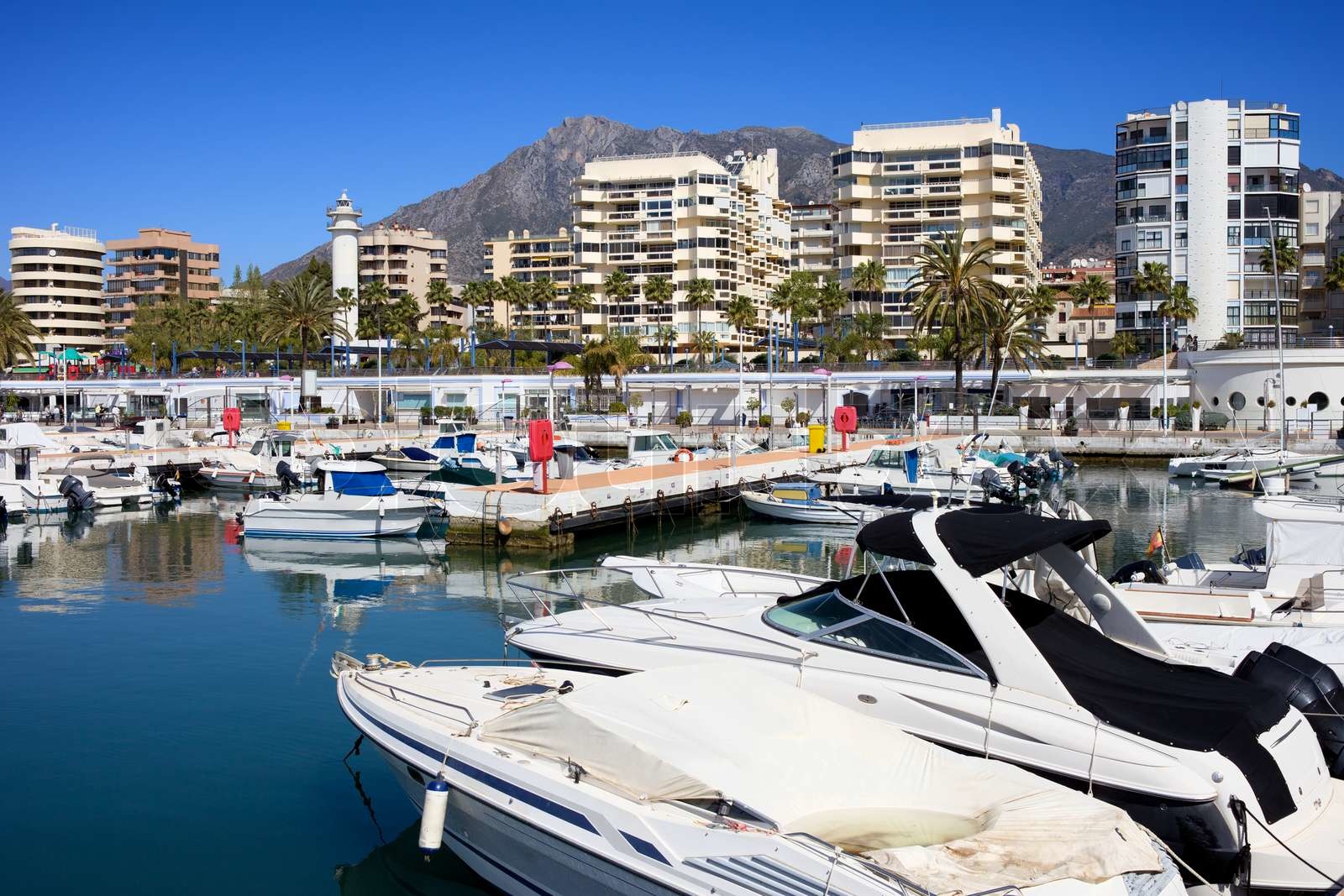 Marbella Harbour | Stock image | Colourbox