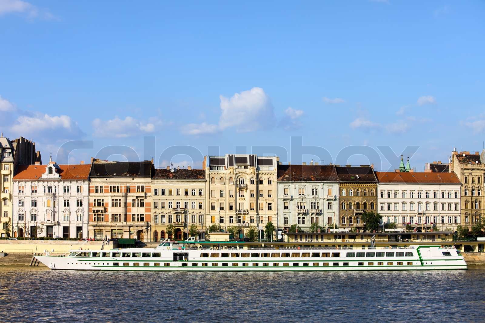 Budapest River Waterfront | Stock image | Colourbox