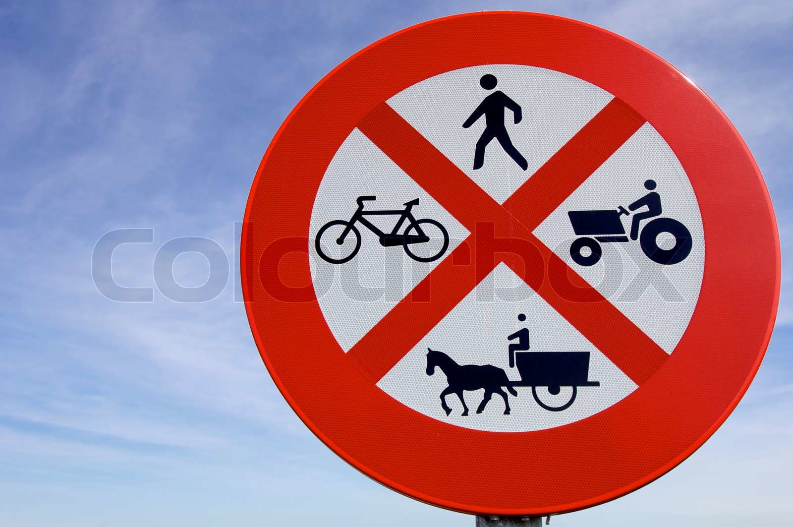 Prohibited Stock Image Colourbox prohibited-stock-image-colourbox
