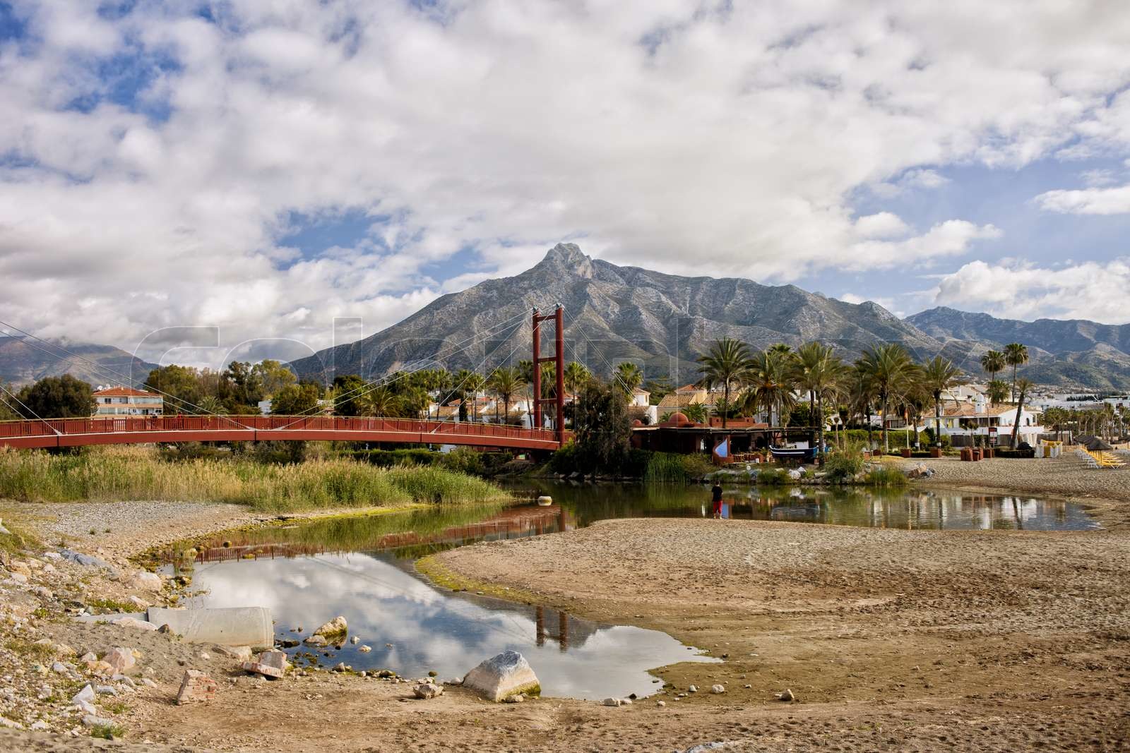 Bridge on Green River in Marbella | Stock image | Colourbox