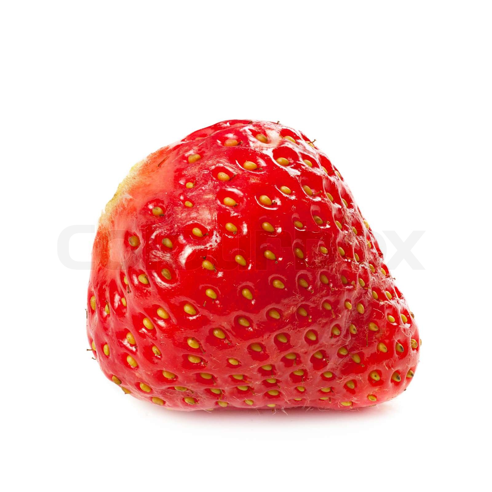 Strawberries isolated | Stock image | Colourbox