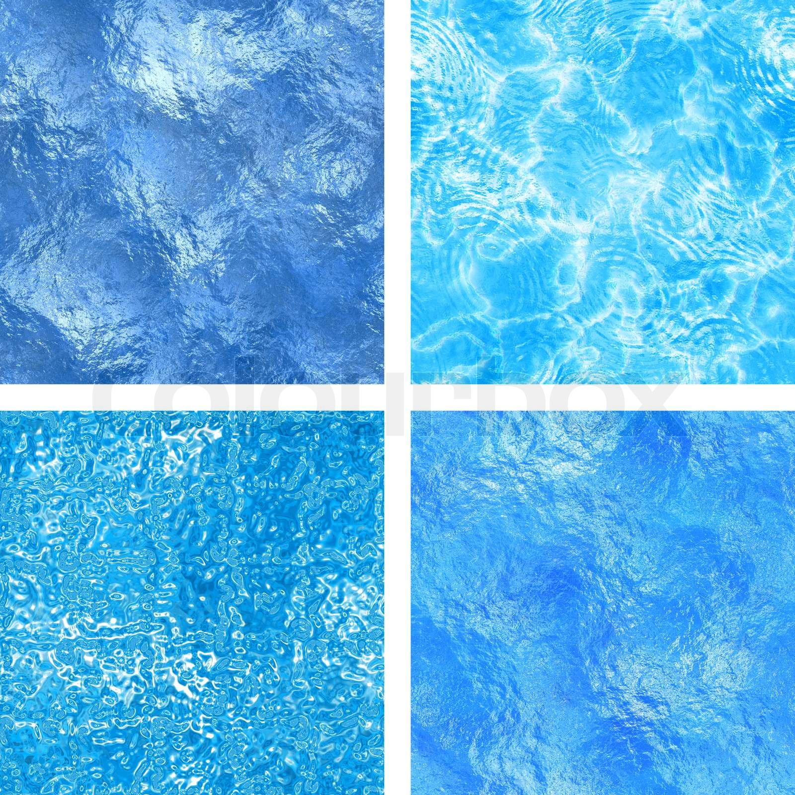 Seamless water texture | Stock image | Colourbox