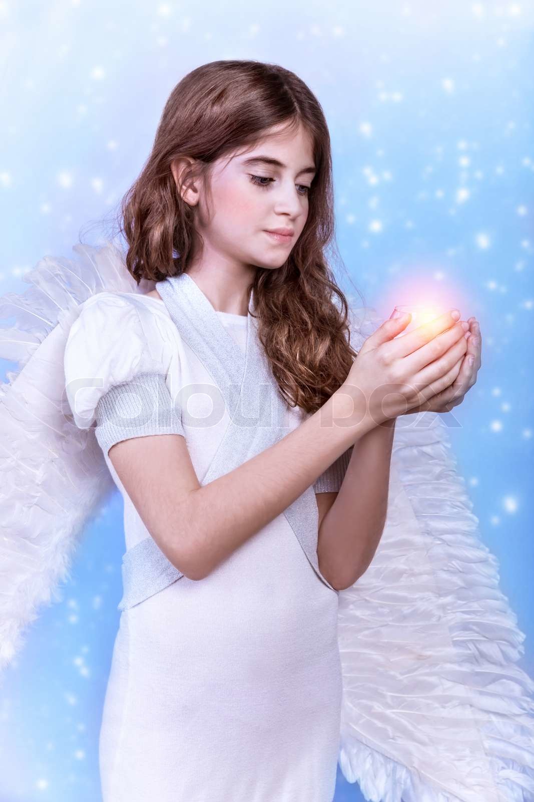 Angel girl | Stock image | Colourbox