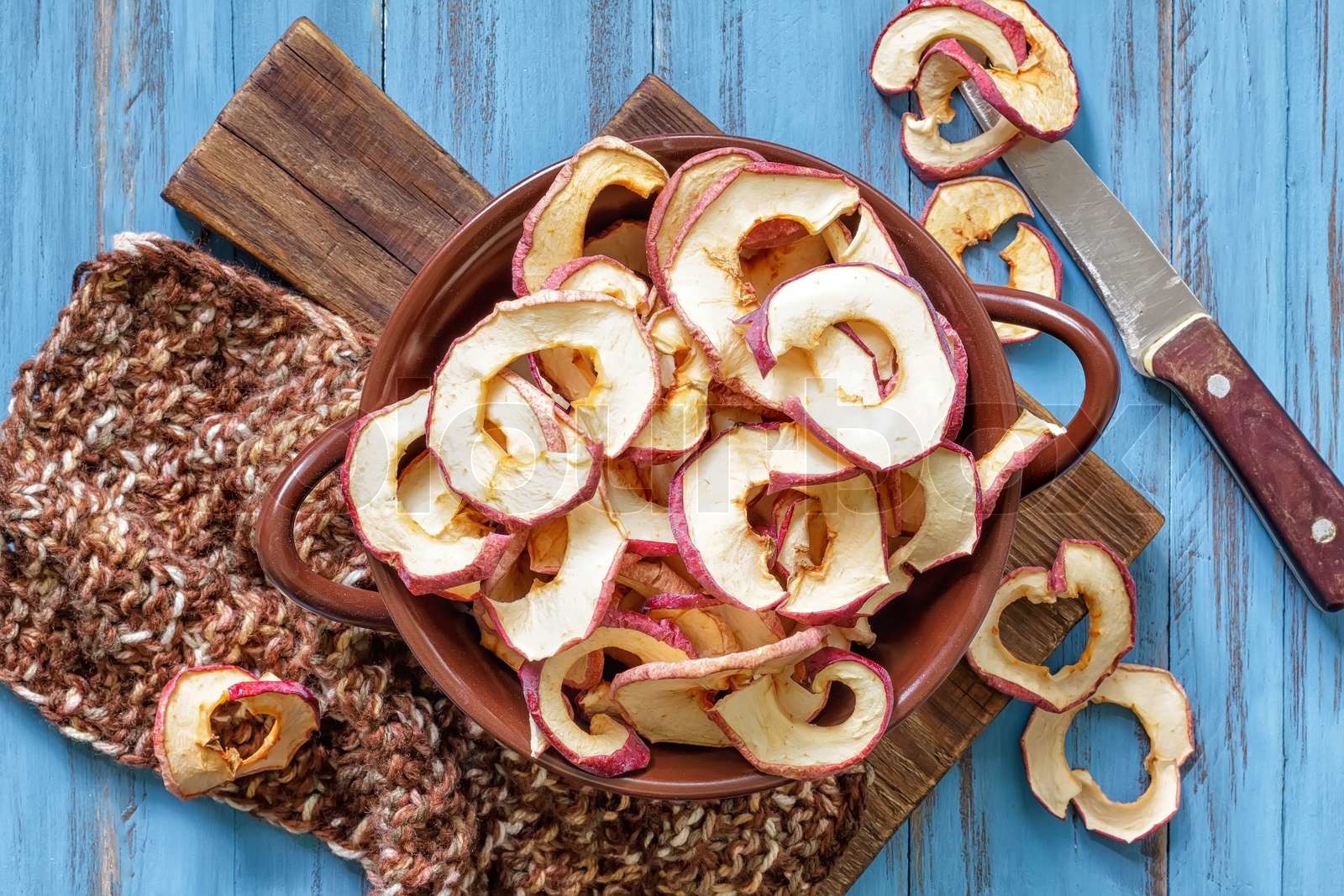 Dry apples | Stock image | Colourbox