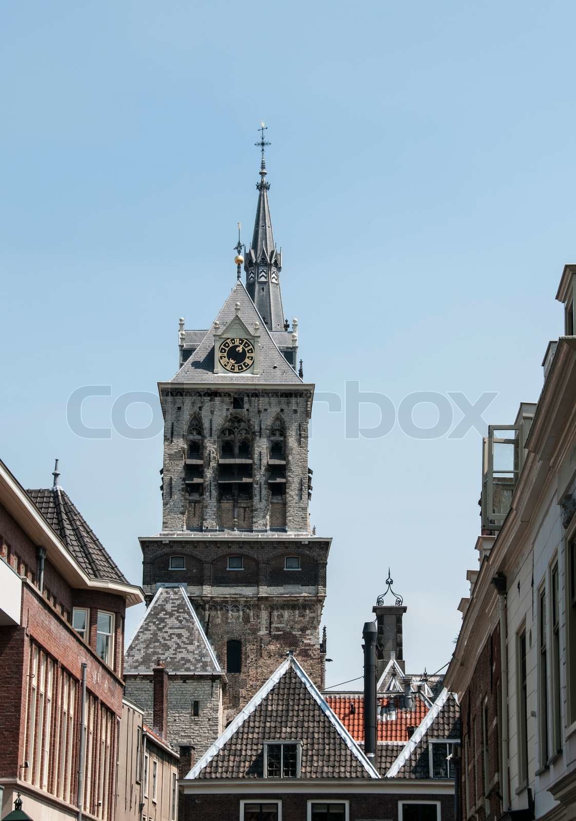 old church in delft | Stock image | Colourbox