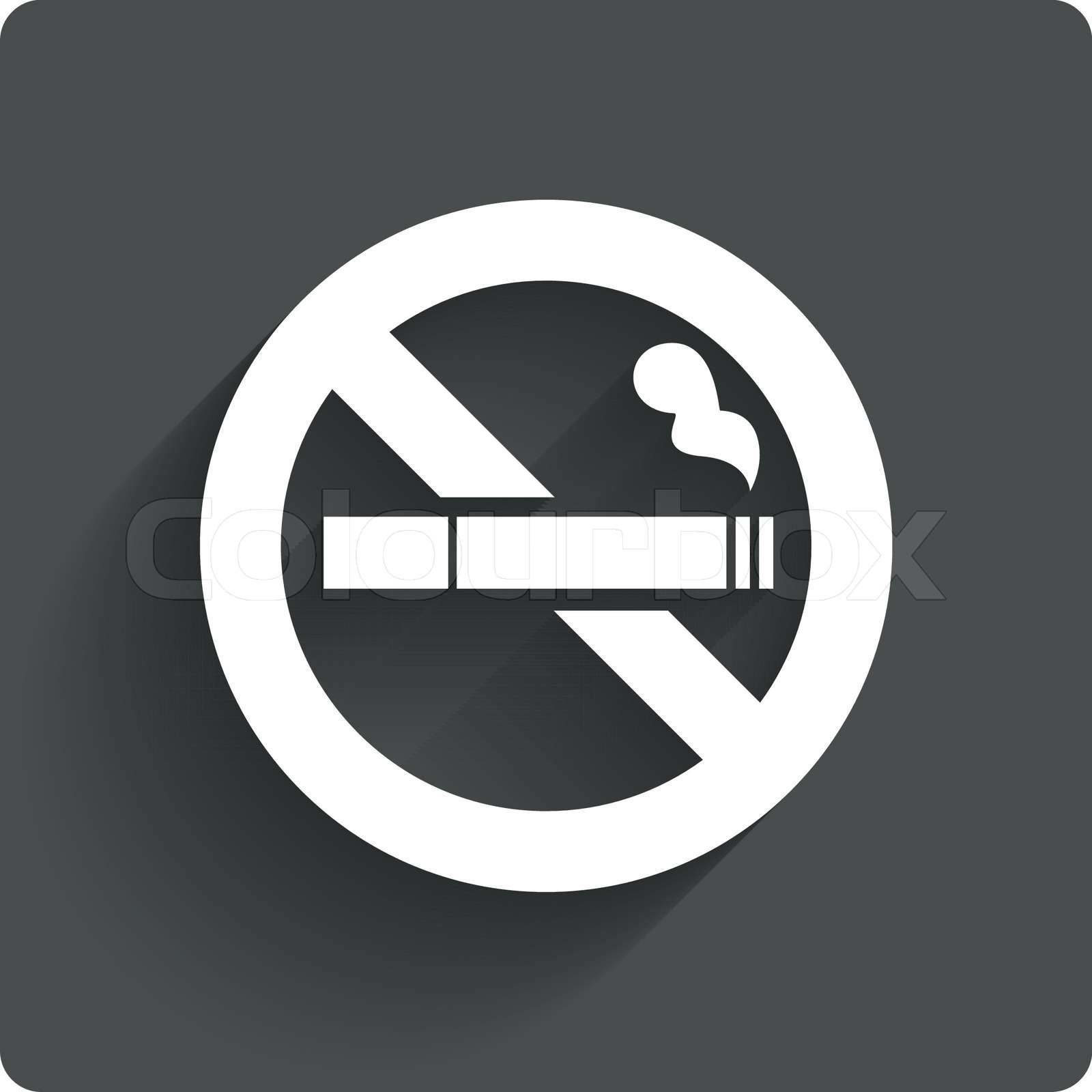 kein Rauchverbot. kein Rauch-Symbol. aufhören Sie zu rauchen. | Stock ...