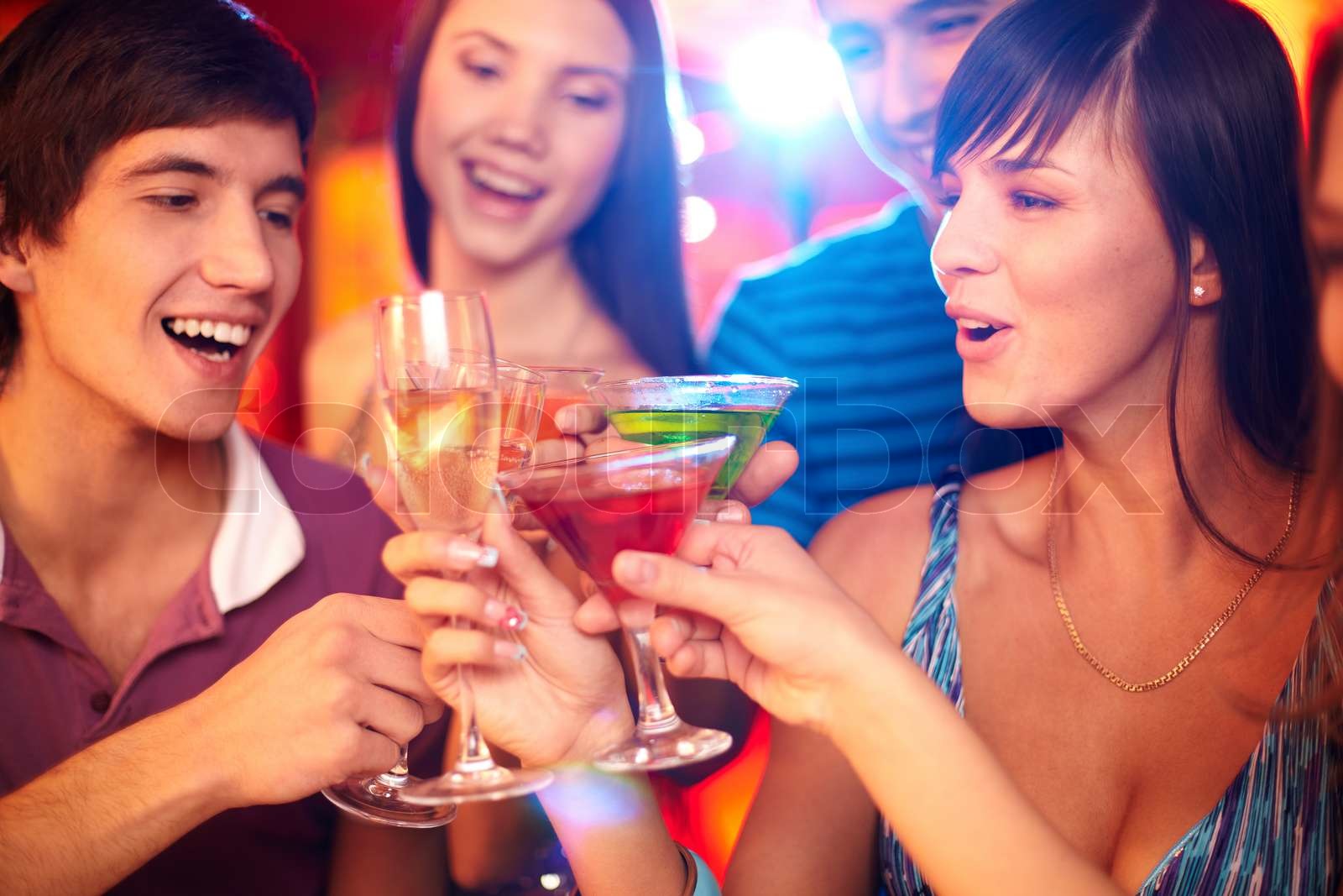 Cheers | Stock image | Colourbox