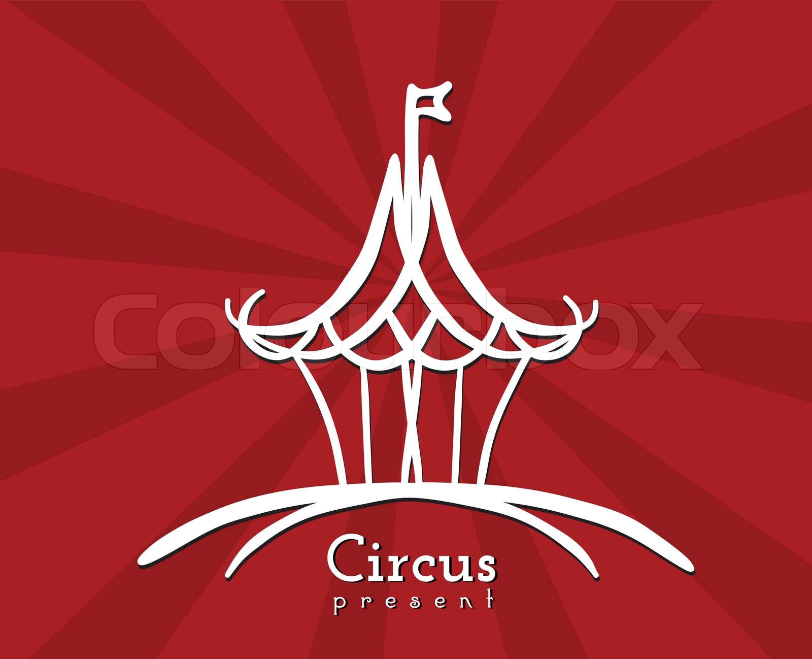 Circus Sign Stock Vector Colourbox circus-sign-stock-vector-colourbox