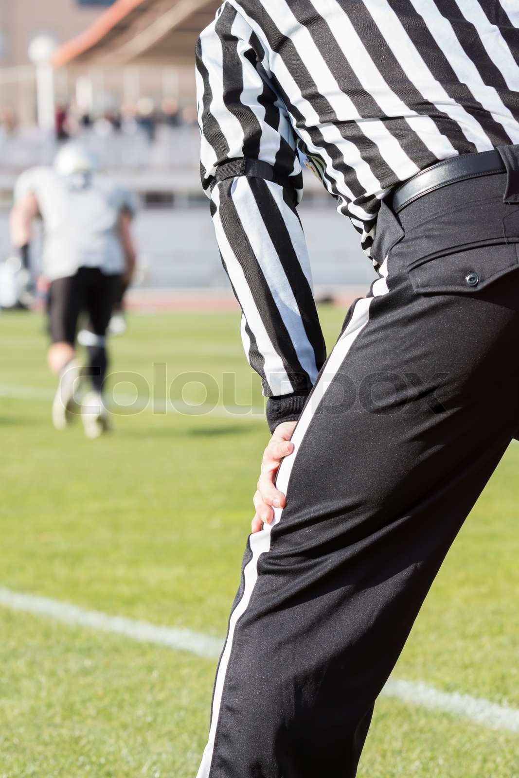 Football referee | Stock image | Colourbox