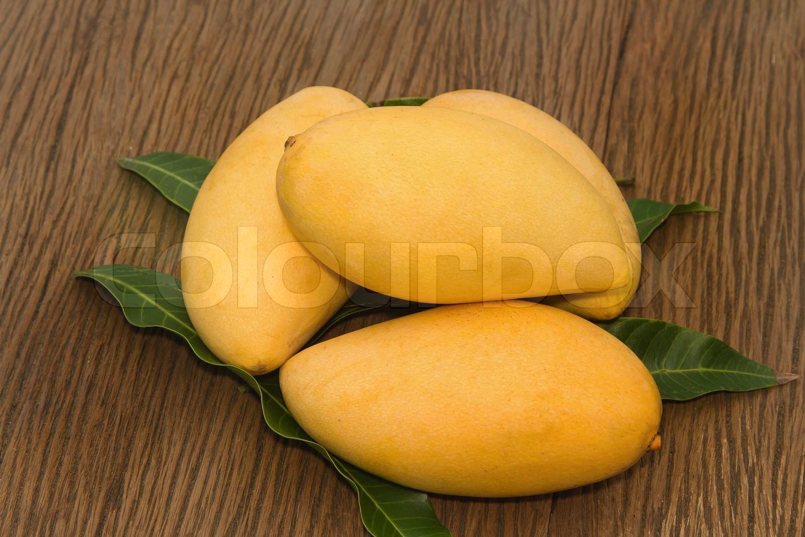 golden mango | Stock image | Colourbox