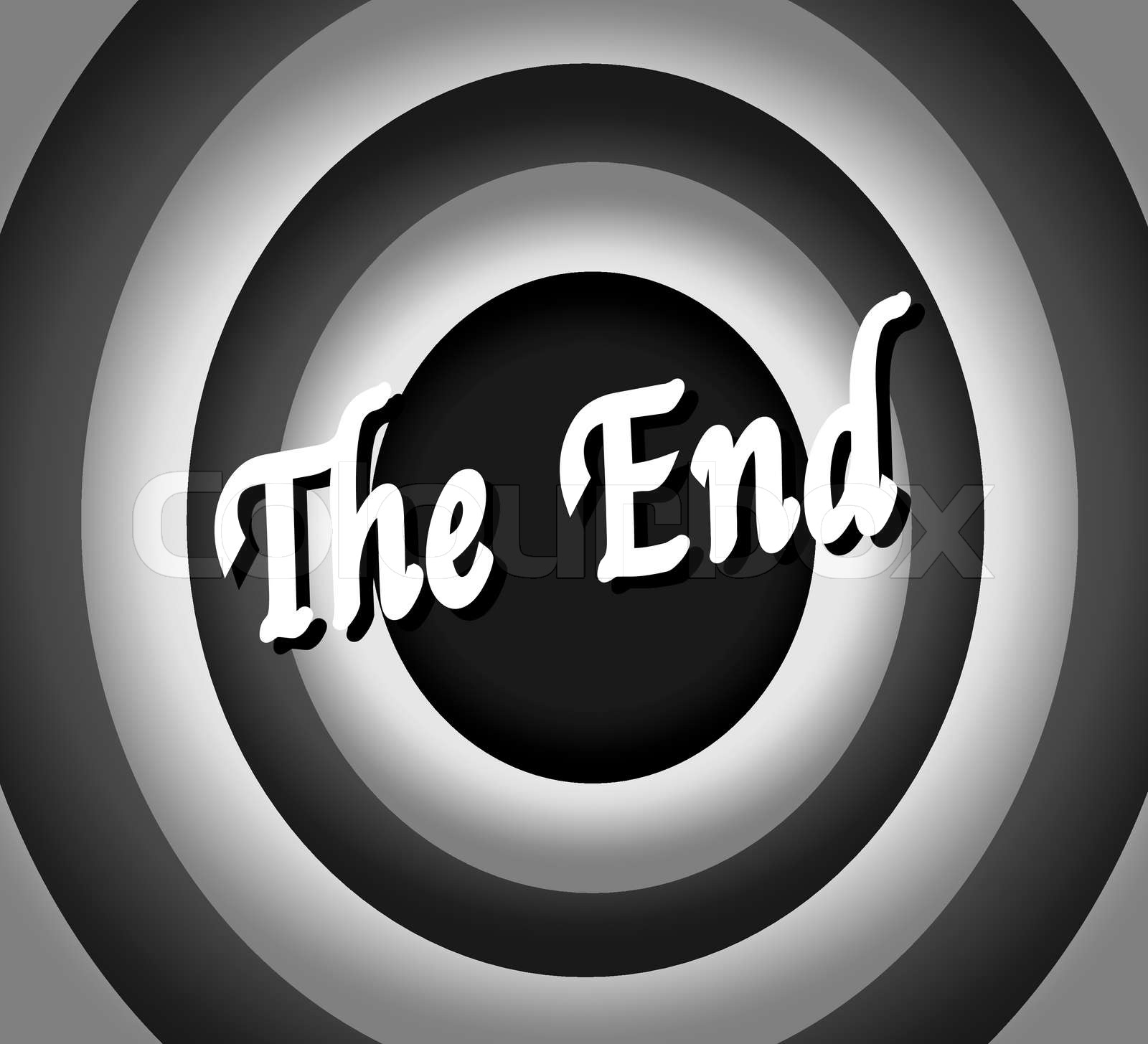The End Movie Screen