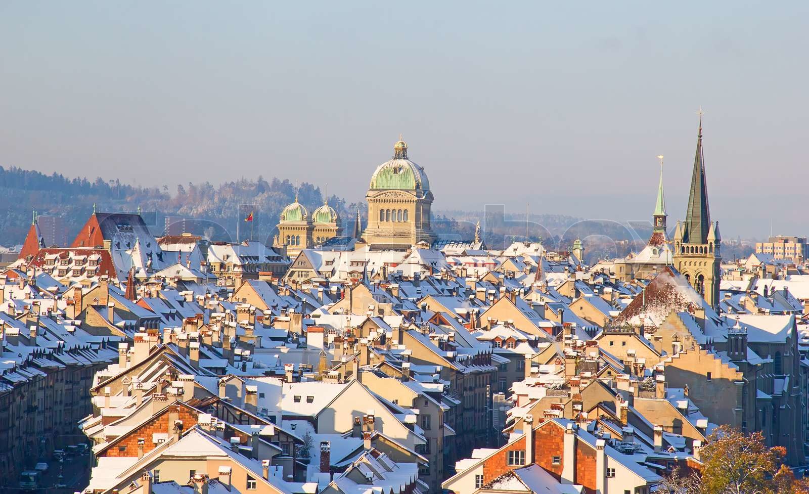 Bern in winter | Stock image | Colourbox