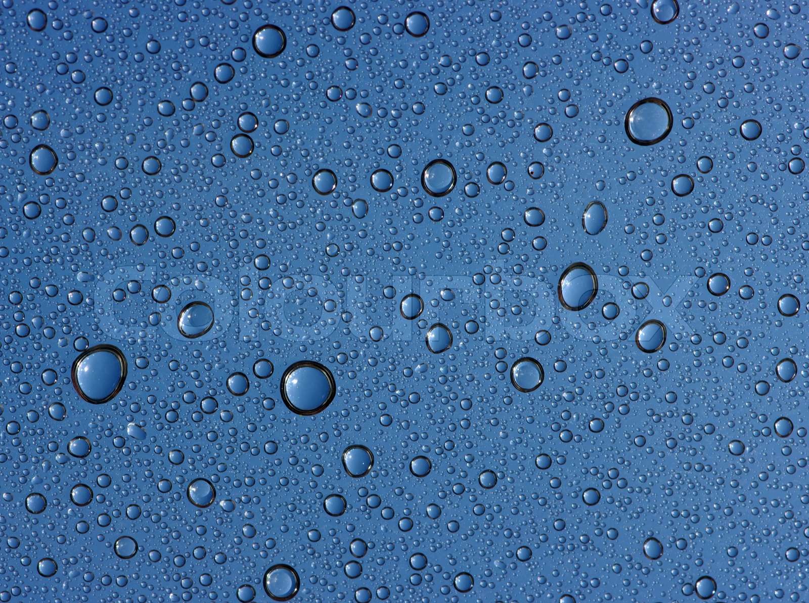 Wassertropfen | Stock Bild | Colourbox