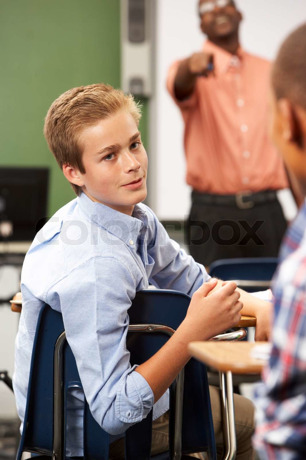 Student Talking In Class