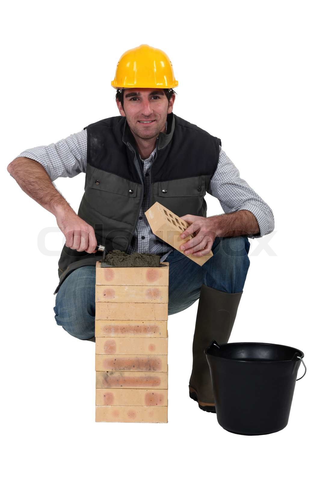 Bricklayer | Stock image | Colourbox